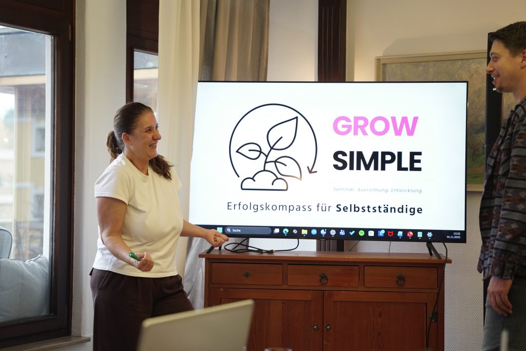 GrowSimple - Seminare. Community. Coaching. Selbstständige.